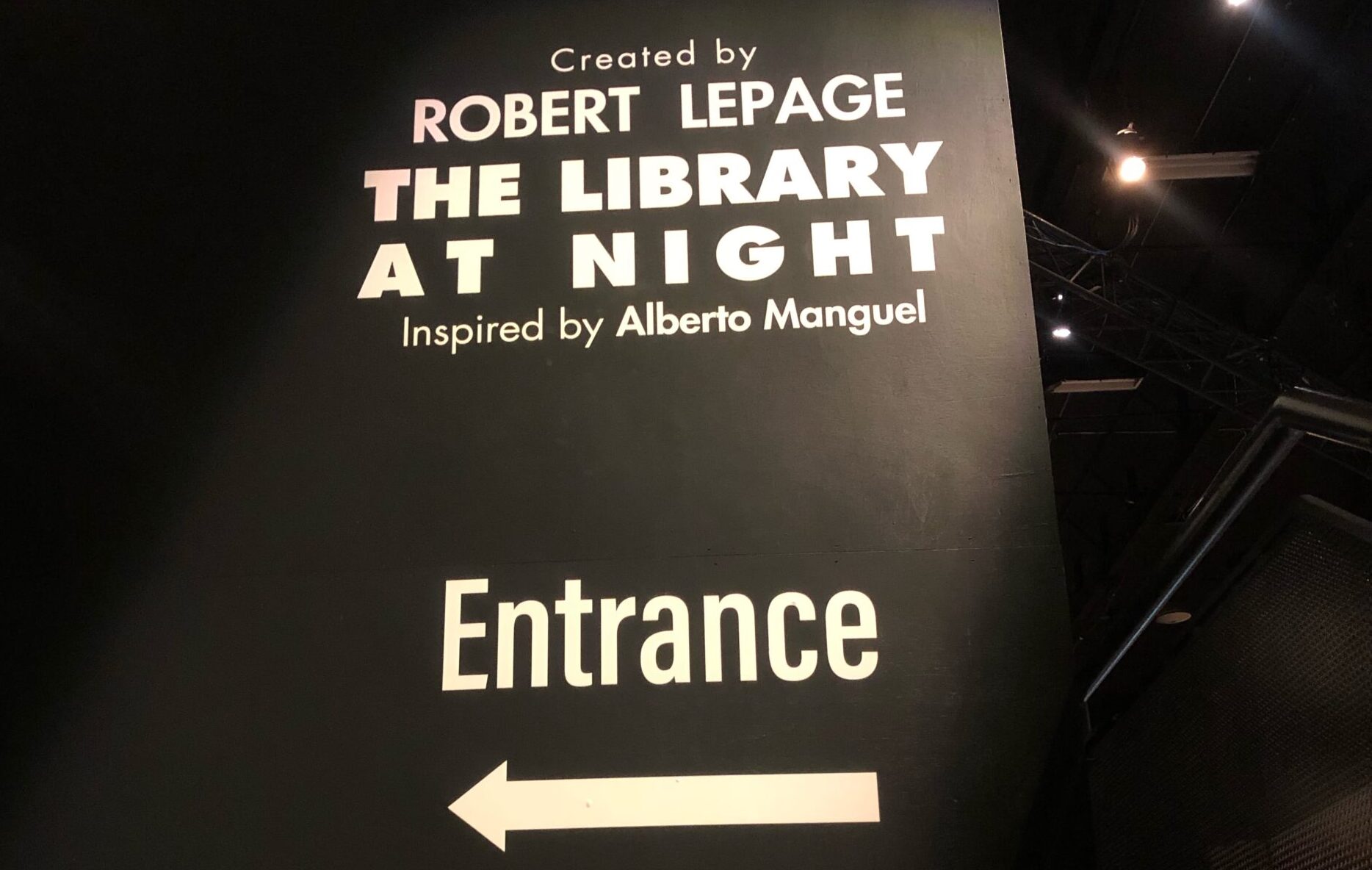 Robert Lepage's The Library at Night is a one of kind immersive ...